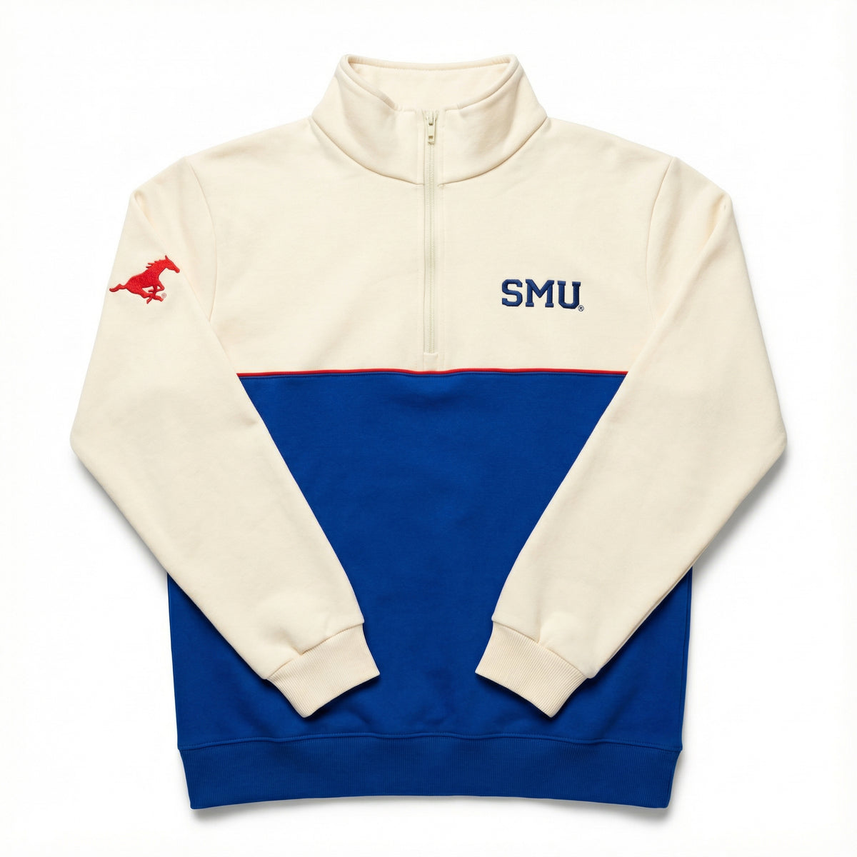 SMU Quarter Zip | Traditions Collegiate Apparel