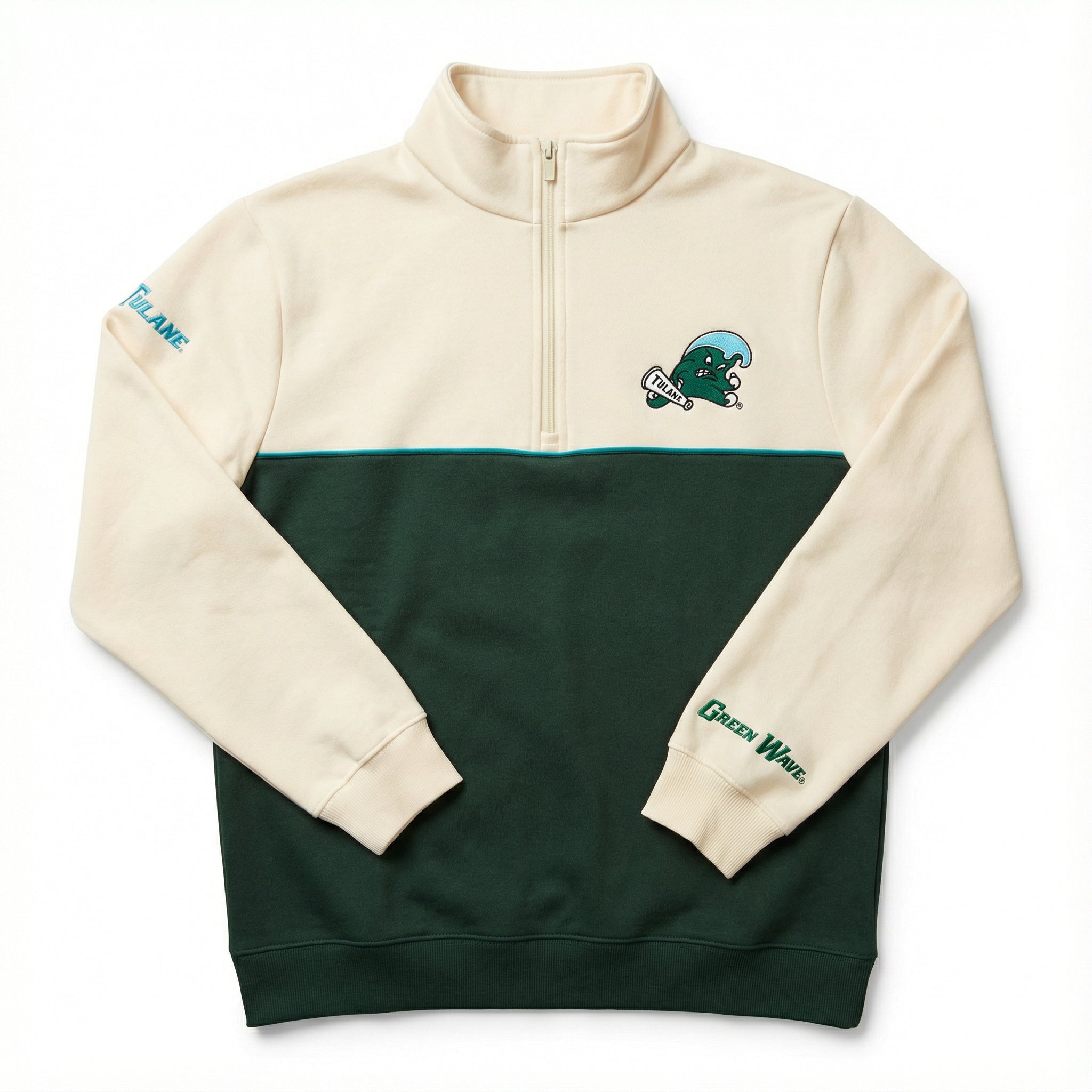 Tulane Quarter Zip – Traditions Collegiate Apparel