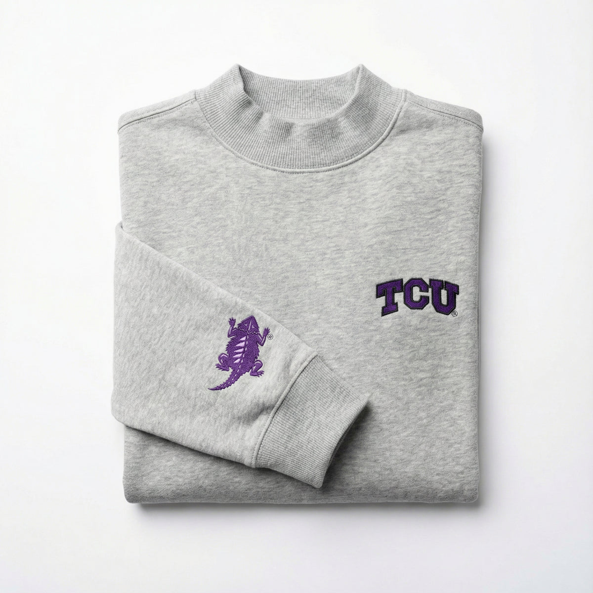 TCU Mock Neck | Traditions Collegiate Apparel